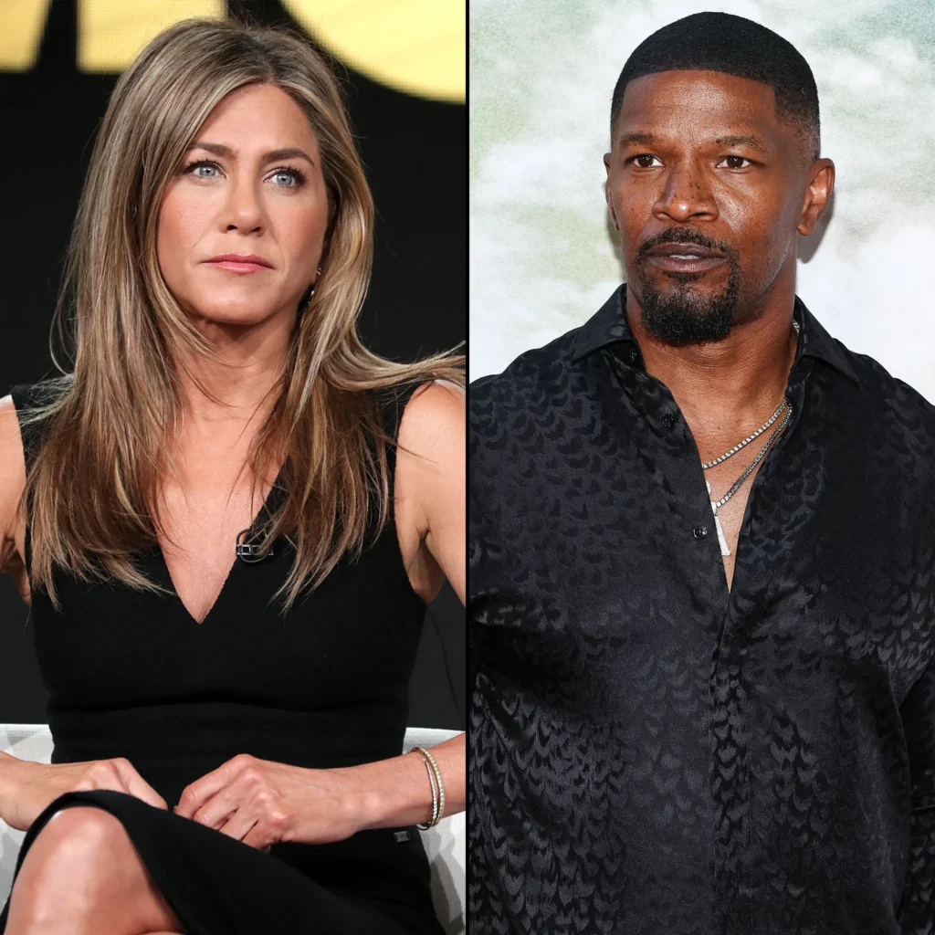 Jennifer Aniston curte post polêmico de Jamie Foxx e tem que se explicar