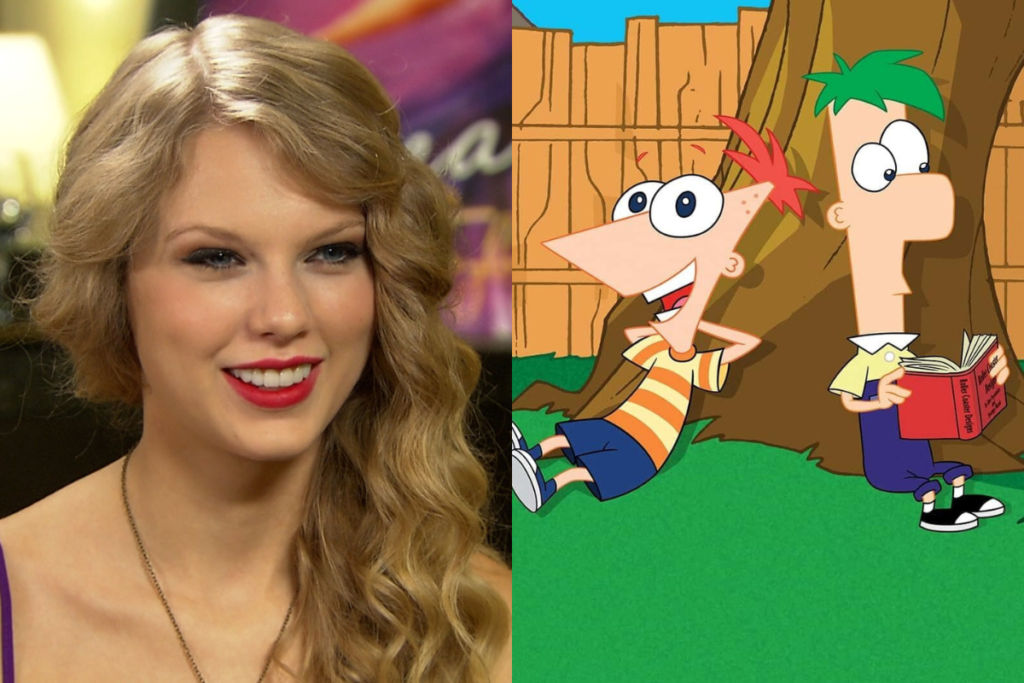 O dia em que Taylor Swift foi entrevistada por Phineas e Ferb