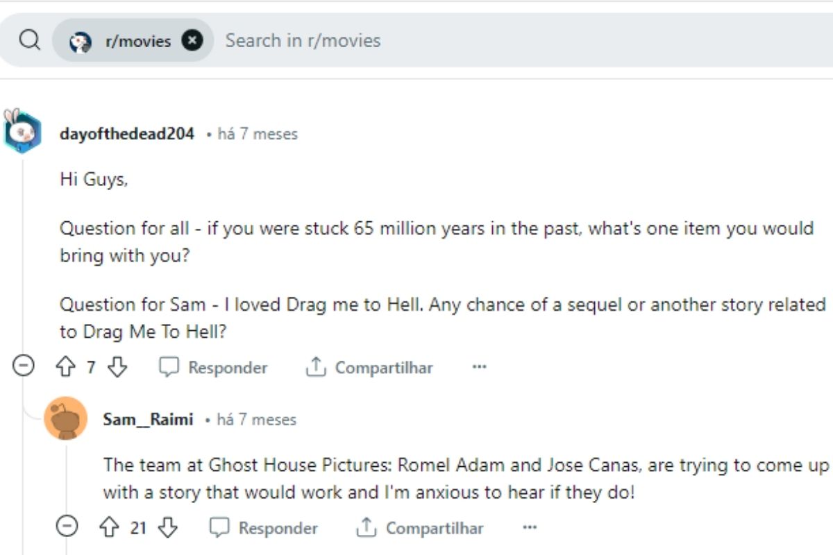 Arraste-Me para o Inferno 2: melhor notícia é confirmada por Sam Raimi