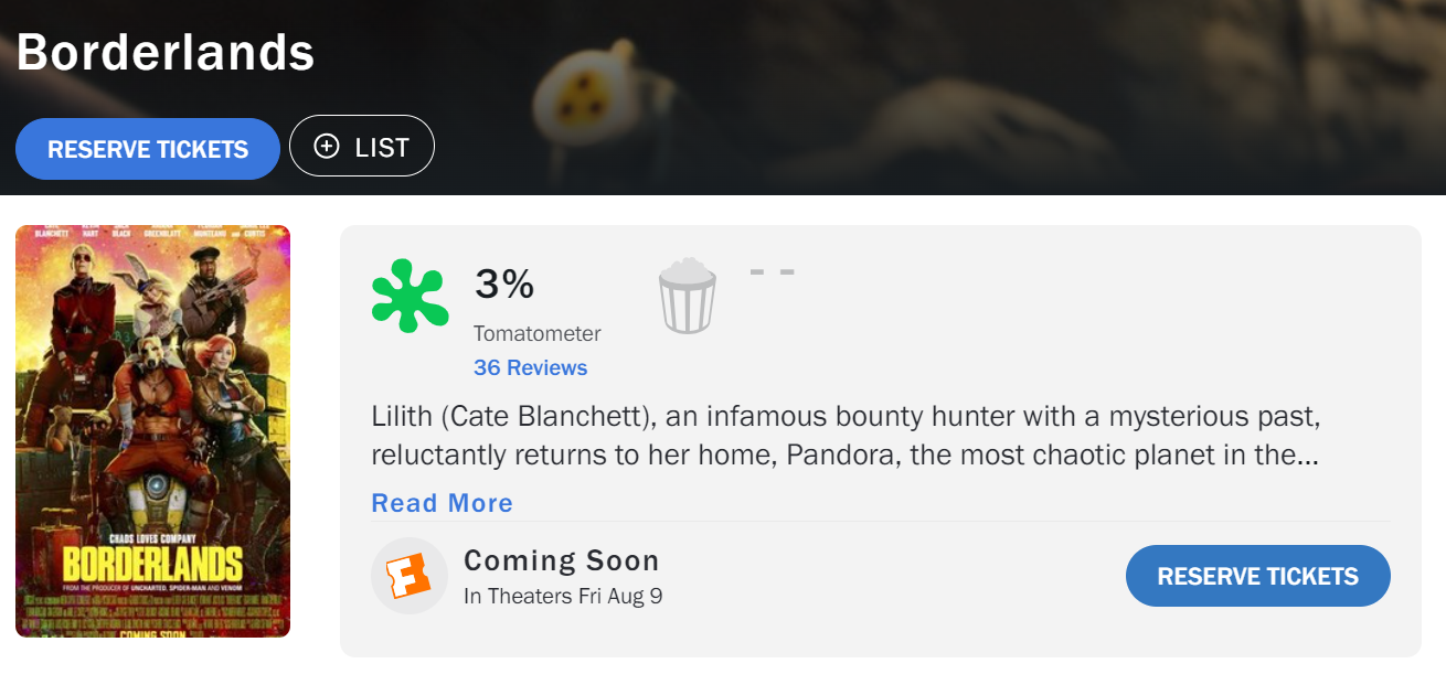 Borderlands: tudo sobre o filme de ação que está nos cinemas