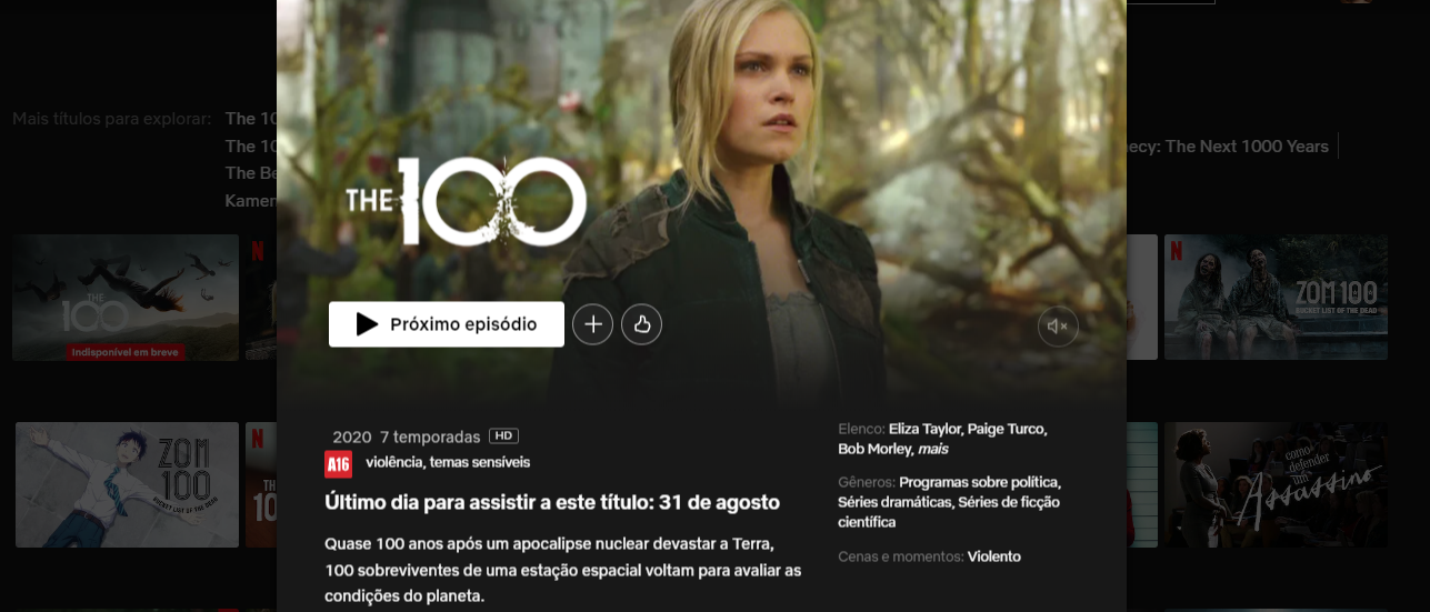 The 100 vai sair da Netflix? Decisão foi tomada