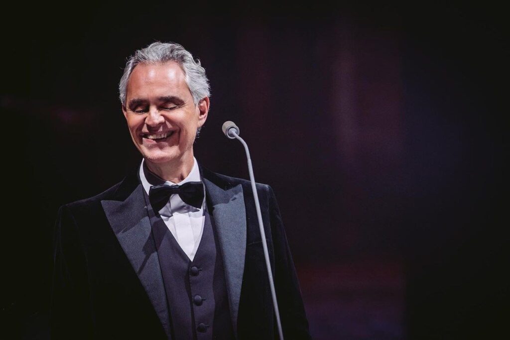 Relembre: valor do ingresso do show de Andrea Bocelli no Brasil em 2024 ...